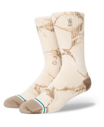 Stance Men's and Women's NBA Logoman Infiknit Tie-Dye Crew Socks - Macy's