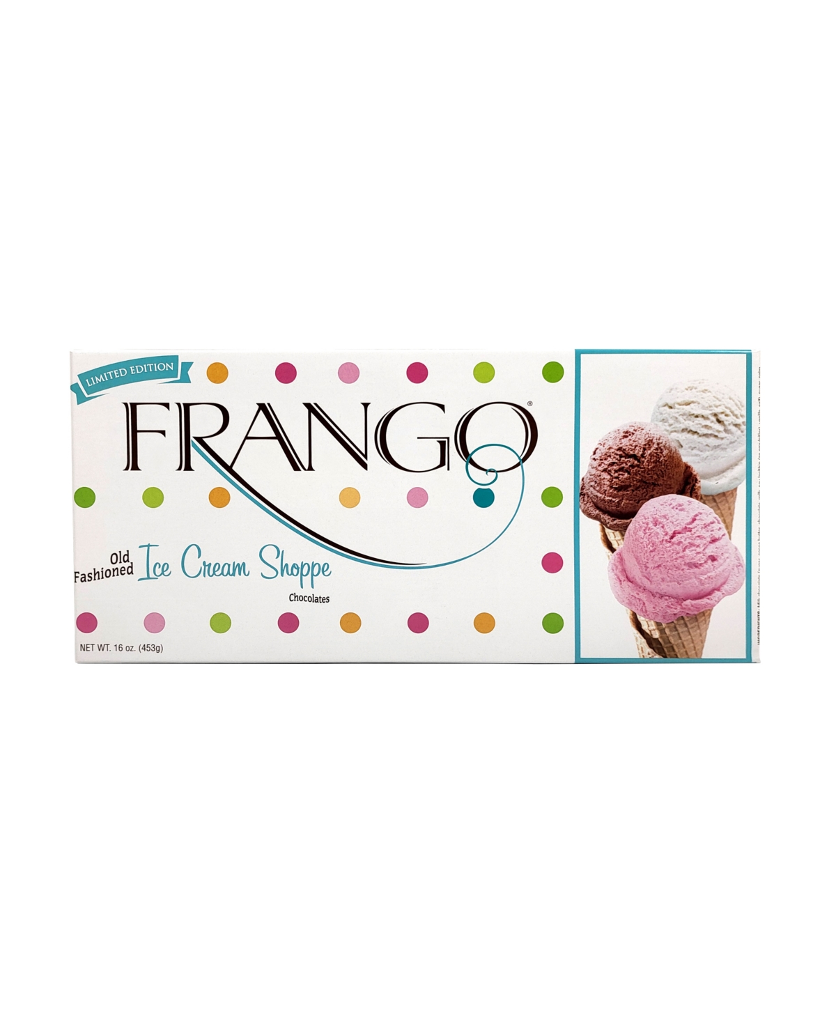 Frango Chocolates 1lb Limited-edition Ice Cream Shoppe Box Of ...