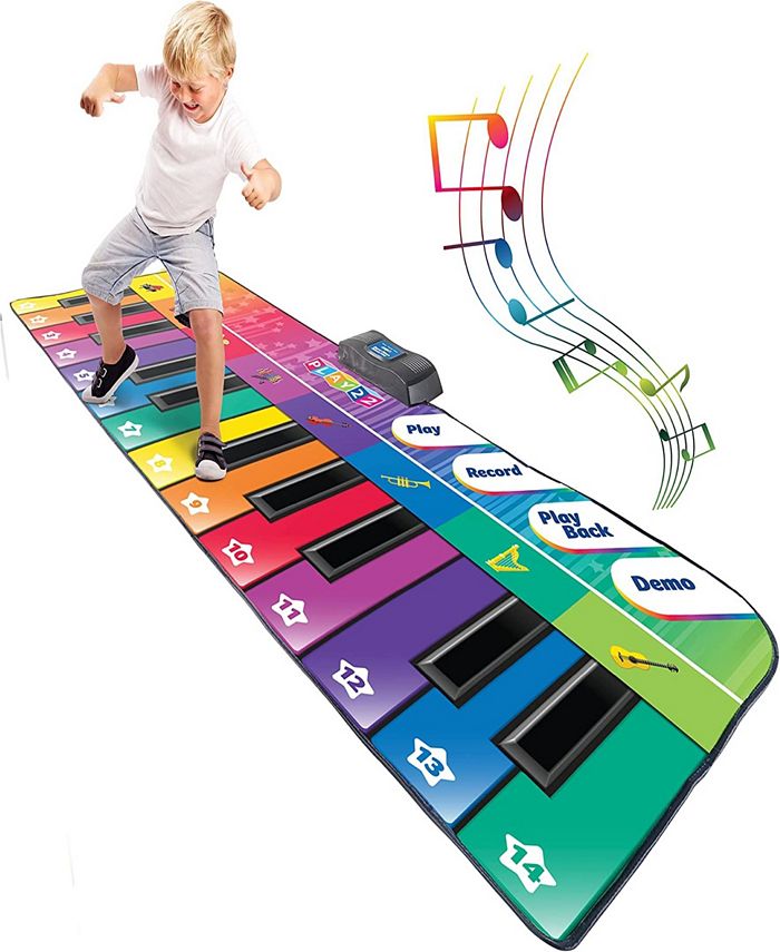 Play22 Colorful Keyboard Playmat 71" - 24 Keys Piano Play Mat - Macy's