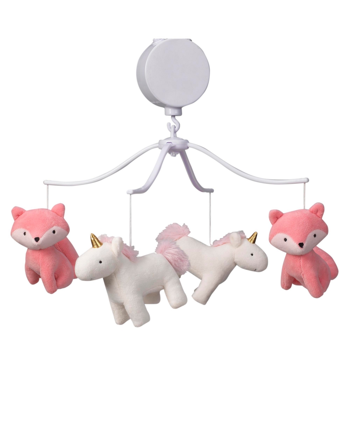 Click here for Bedtime Originals Rainbow Unicorn and Fox White/Co... prices