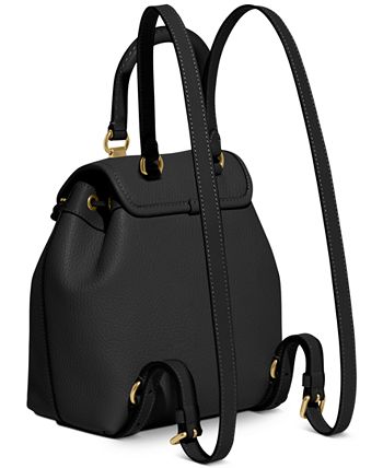 COACH Riya 21 Soft Pebble Leather Top Handle Backpack - Macy's