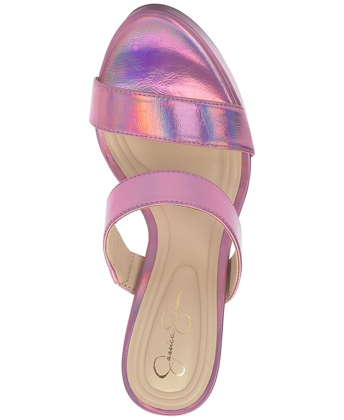Jessica Simpson Women's Sempira Slip-On Platform Sandals - Macy's