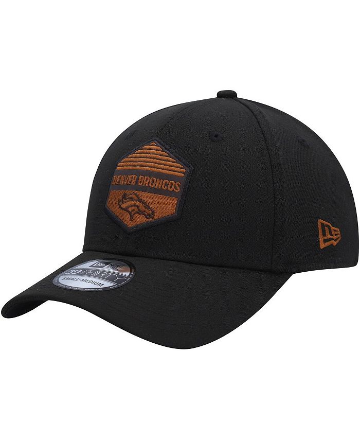 New Era Men's Black Denver Broncos Gulch 39Thirty Flex Hat - Macy's