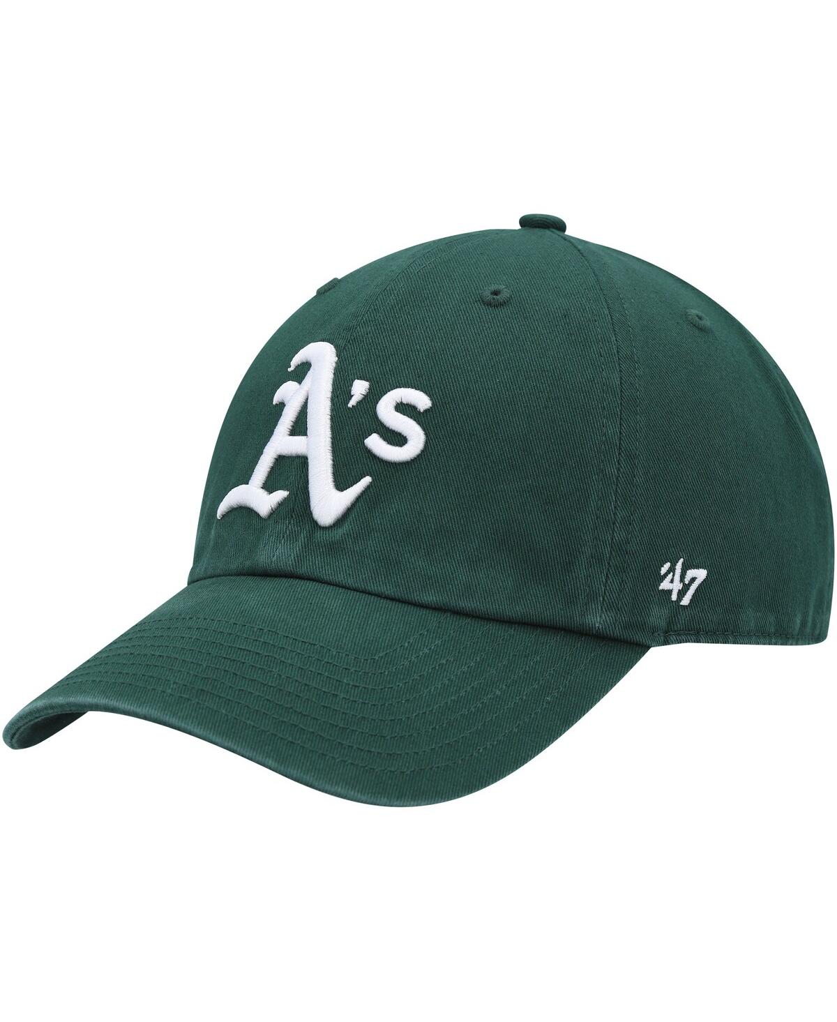 Click here for Mens 47 Brand Green Oakland Athletics Clean Up Adj... prices