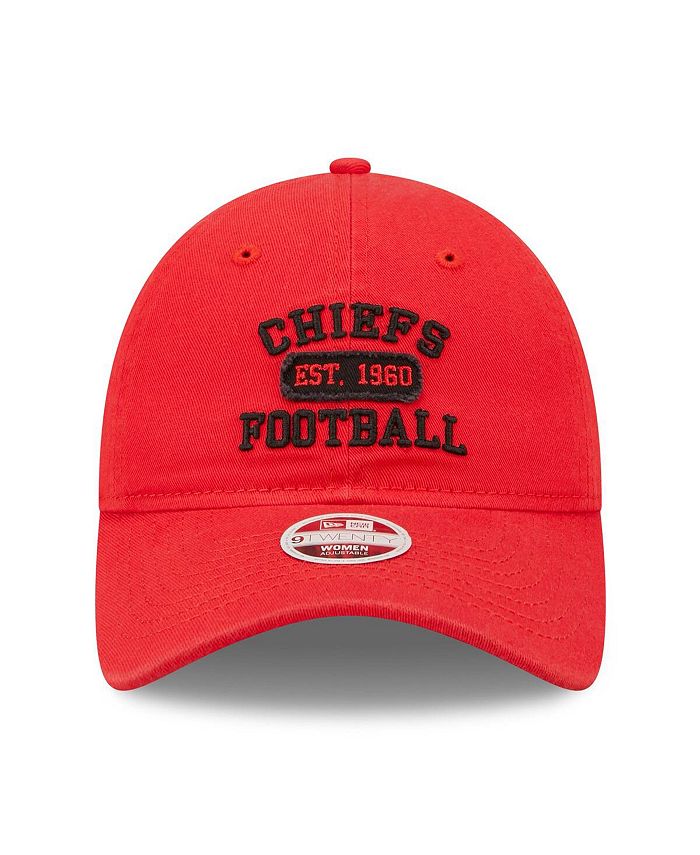New Era Women's Red Kansas City Chiefs Formed 9TWENTY Adjustable Hat ...