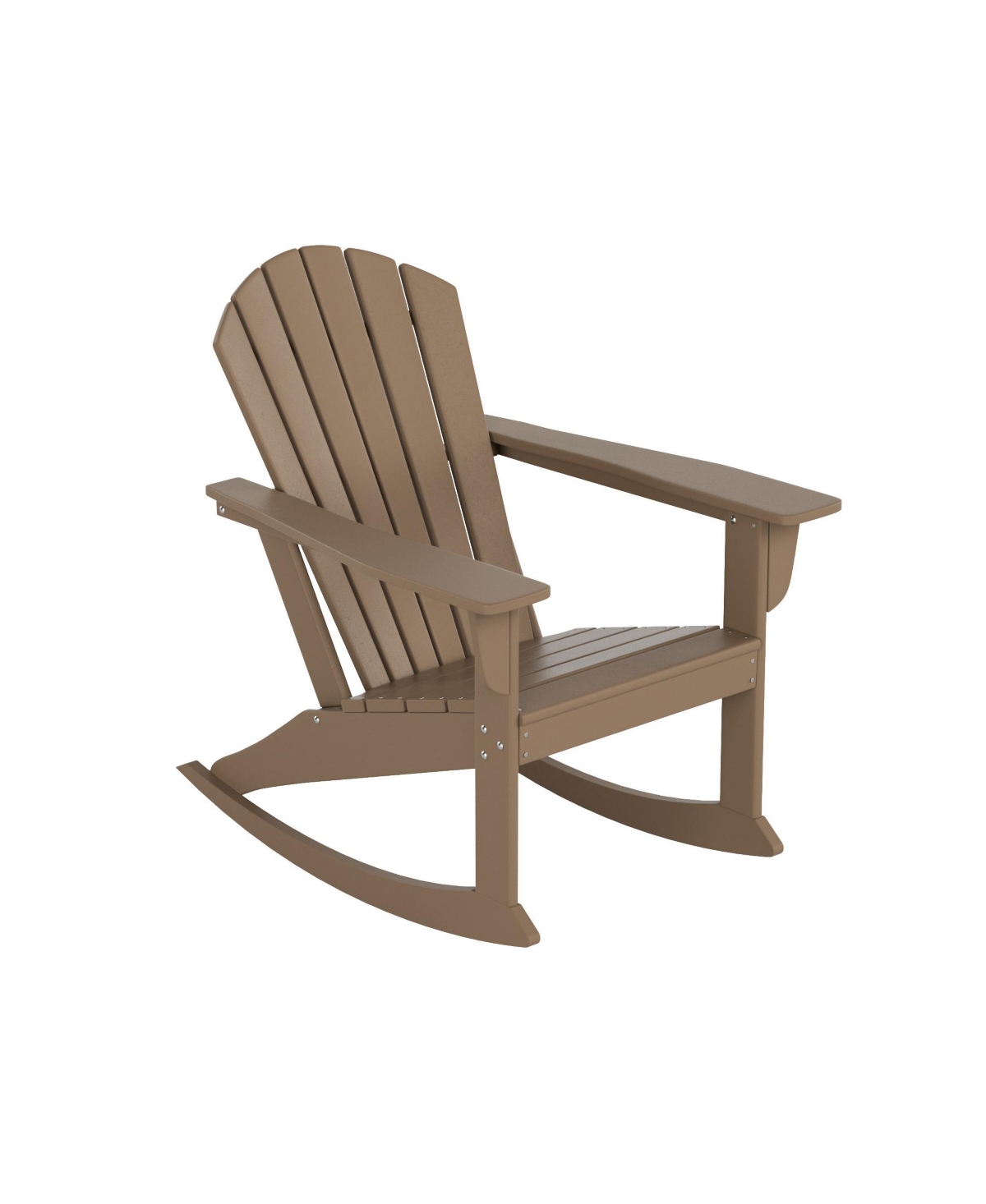 Click here for Outdoor Patio Poly Adirondack Rocking Chair Rocker... prices