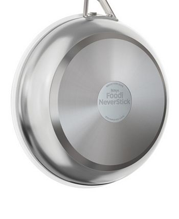 Ninja Stainless Steel 3 Piece Foodi NeverStick Stainless Bundle Fry Pan ...