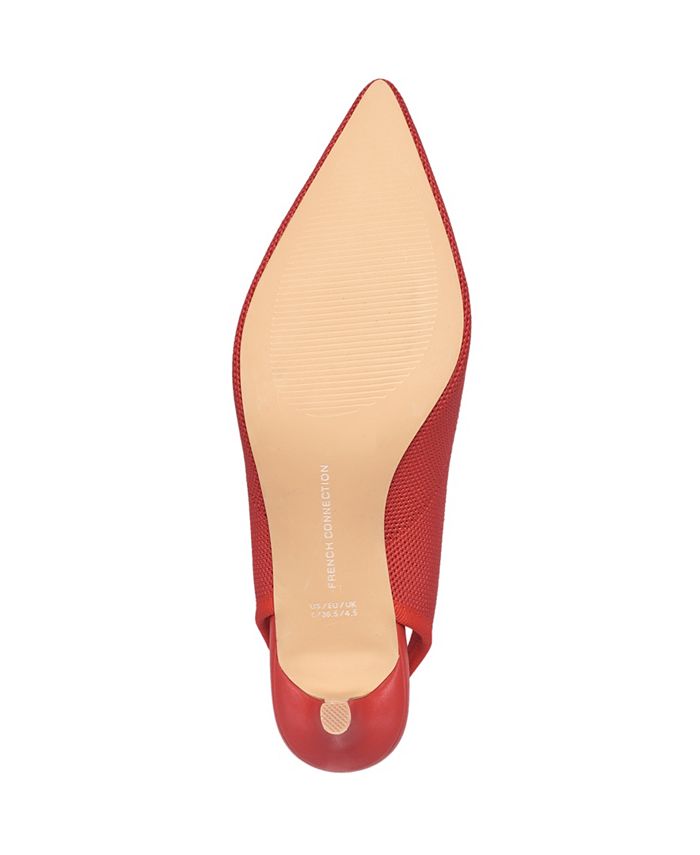 French Connection Women's Viva Slingback Heels - Macy's