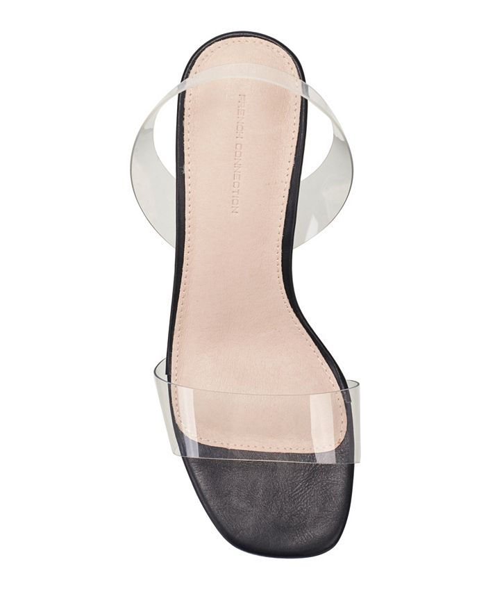 French Connection Women's Tia Slingback Lucite Sandals - Macy's