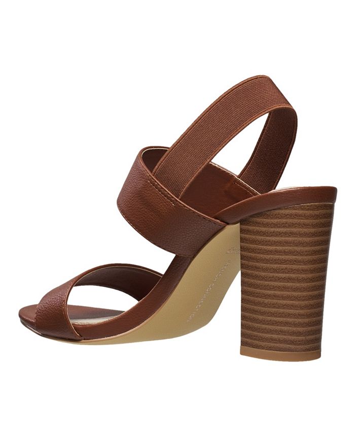 French Connection Women's Dakota Block Heel Sandals - Macy's