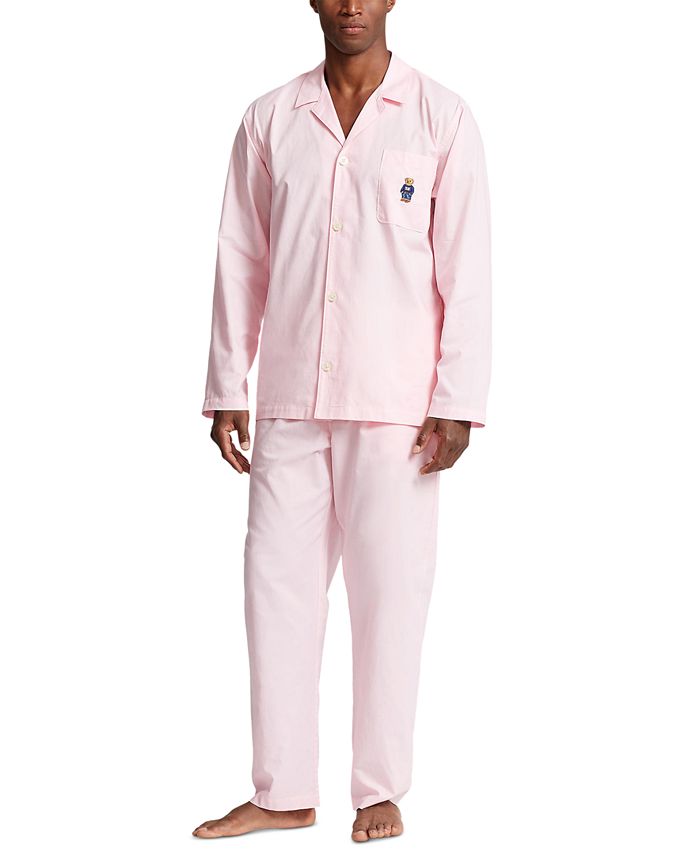 Polo Ralph Lauren Men's Classic Long Sleeve Pajama Shirt - Macy's