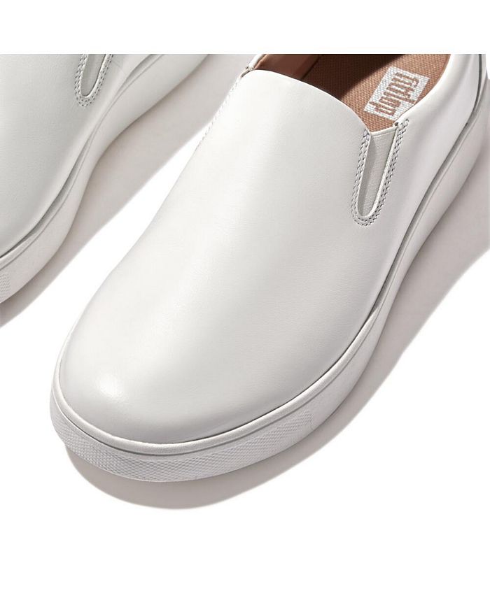 FitFlop Women's Rally Slip-On Platform Skate Sneakers - Macy's