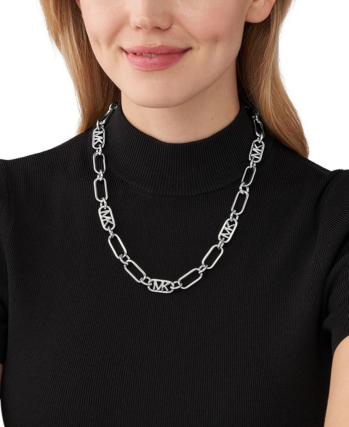 Michael Kors Empire Link Chain Necklace - Macy's