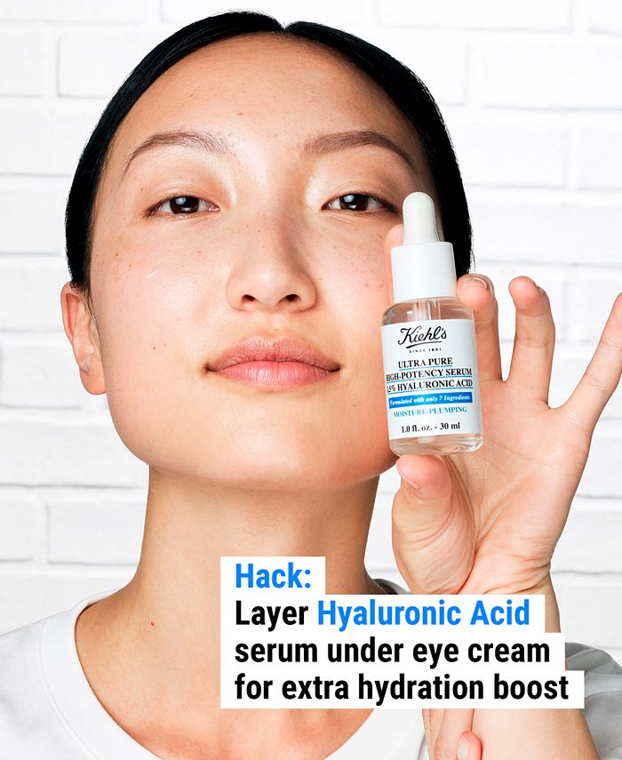 Kiehl's Since 1851 Ultra Pure High-Potency 1.5% Hyaluronic Acid Serum ...