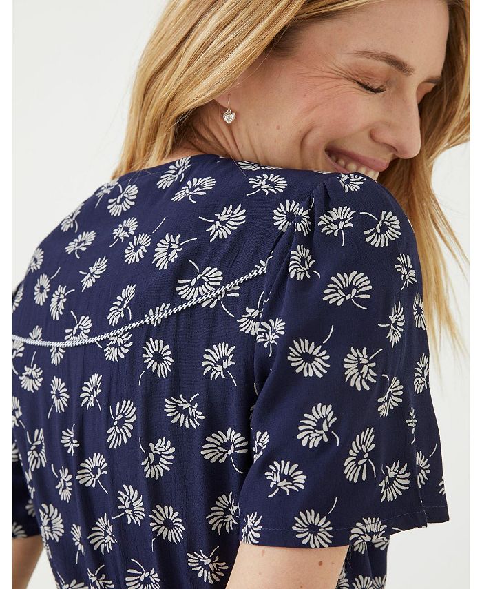 FatFace Women's Francis Daisy Midi Dress - Macy's