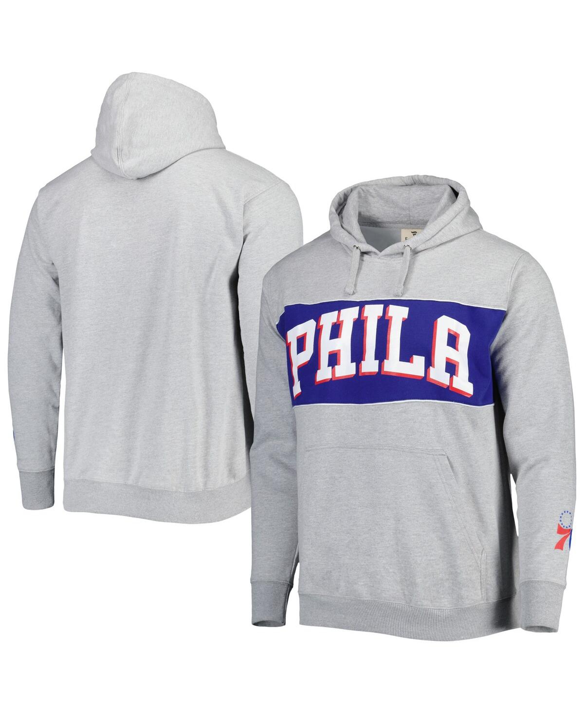 Click here for Mens Fanatics Heather Gray Philadelphia 76ers Word... prices