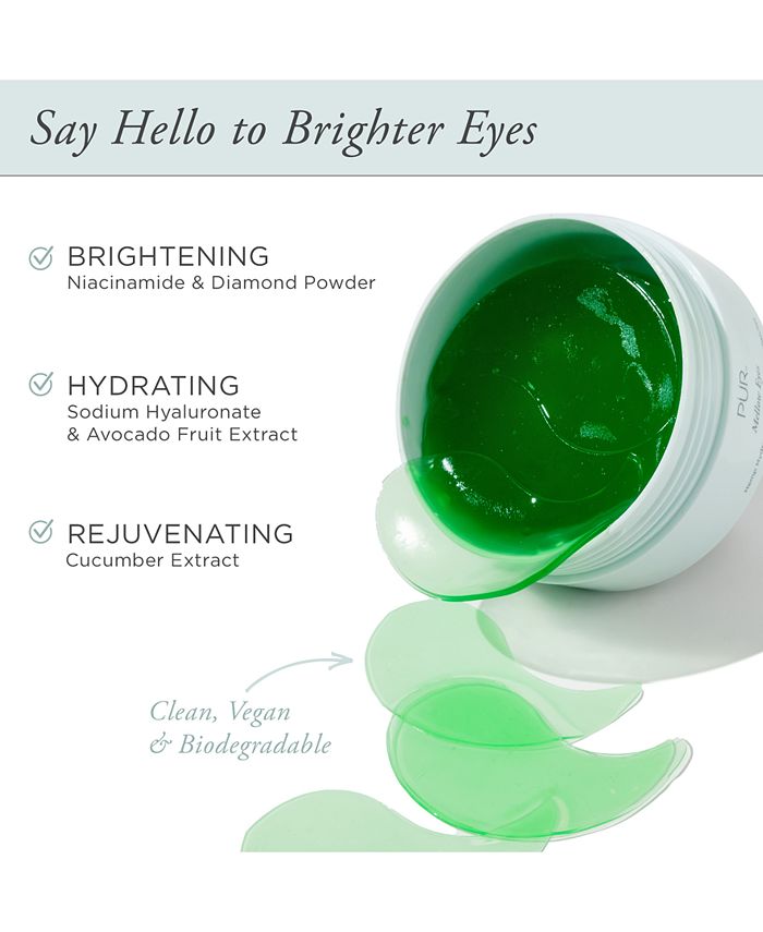 PÜR Mellow Eyes Hemp Hydrogel Rejuvenating Eye Patches - Macy's