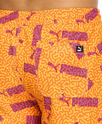 Puma Men's Swim Novelty 7" Swim Trunks - Macy's
