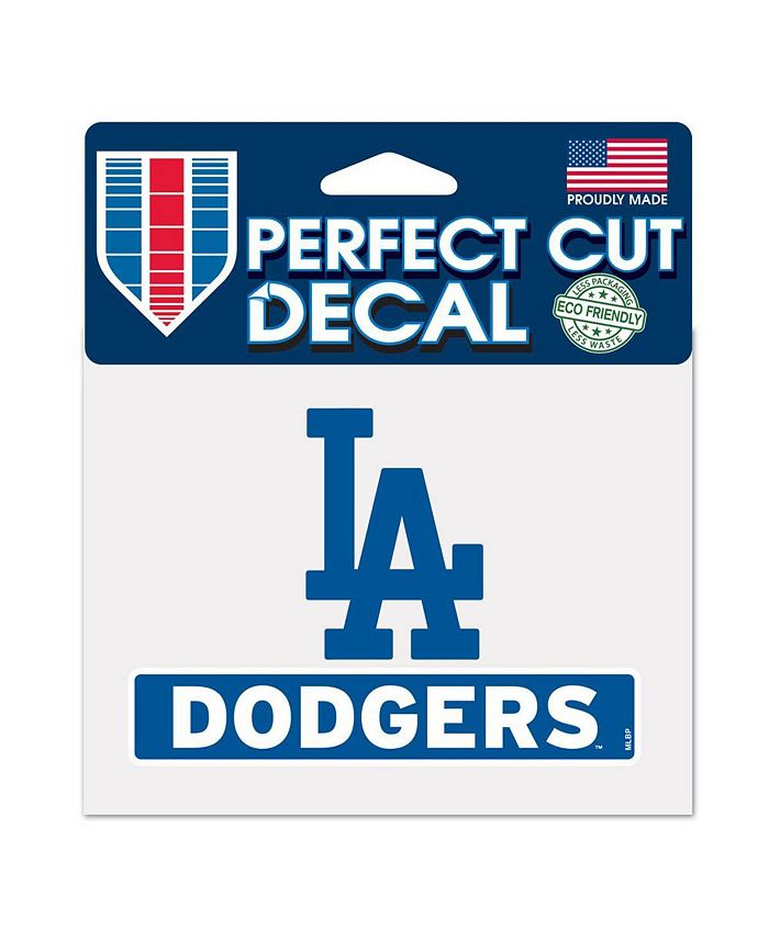 Wincraft Los Angeles Dodgers 4" x 5" Perfect Cut Logo Slogan Decal - Macy's