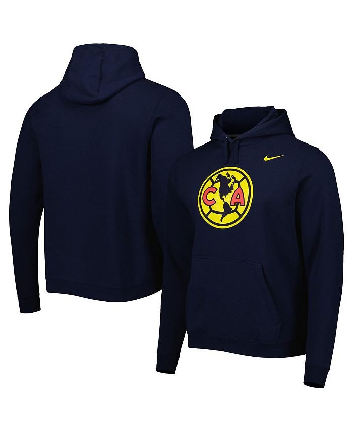 Nike Men's Navy Club America Club Primary Pullover Hoodie - Macy's