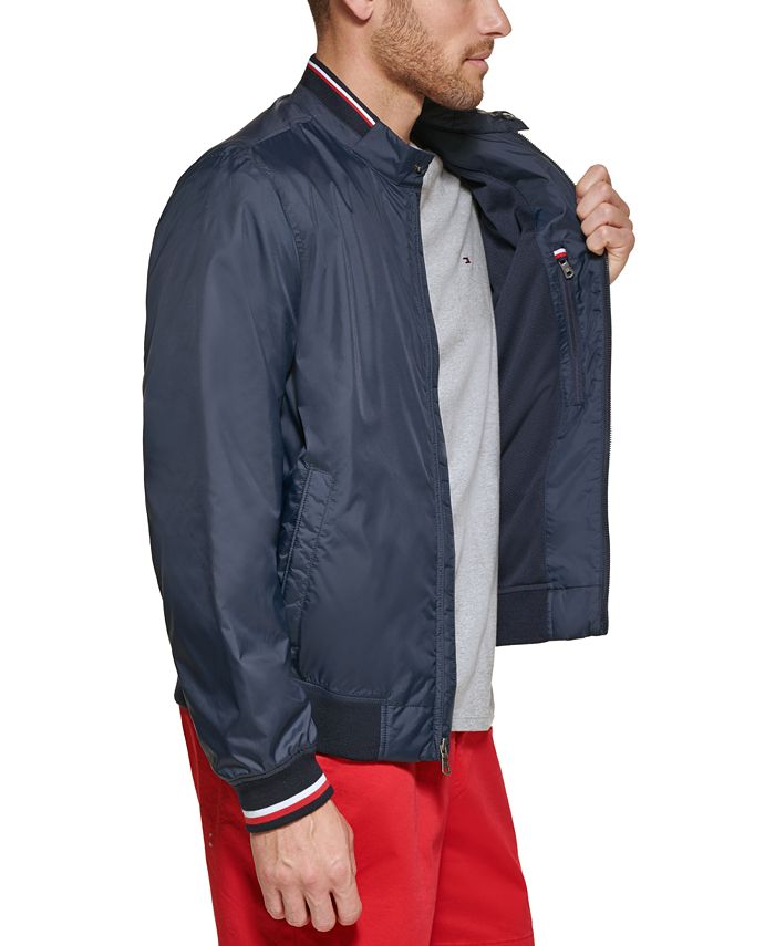 Tommy Hilfiger Men's Lightweight Spring Bomber Jacket - Macy's