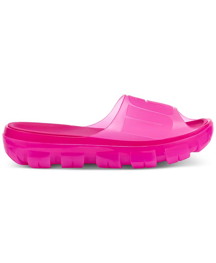 UGG® Women's Jella Clear Slide Sandals - Macy's
