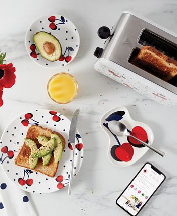 Kate Spade New York Vintage-Like Cherry Dot Toaster - Macy's