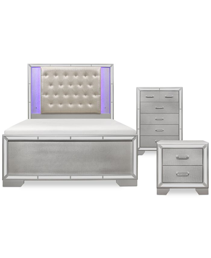 Homelegance Corbin 3pc Bedroom Set (California King Bed, Chest, Nightstand) - Macy's