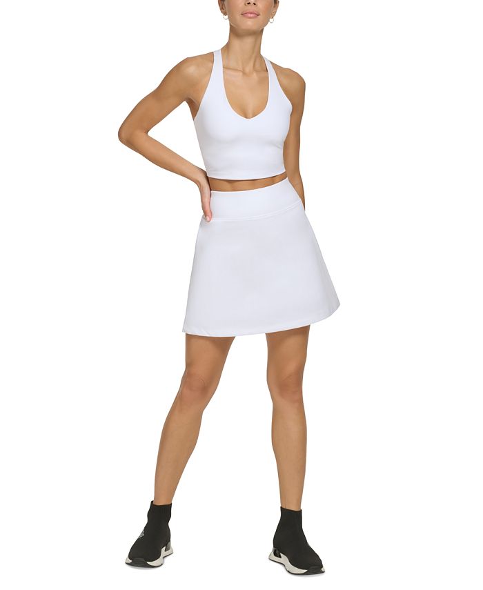 DKNY Women's Performance Balance Supersoft Compression Skort - Macy's