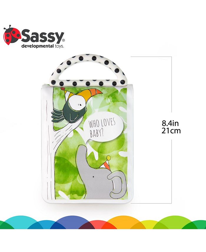 Sassy Baby Sassy Soft Look Book Baby Photo Album, Holds 6 Photos - Macy's
