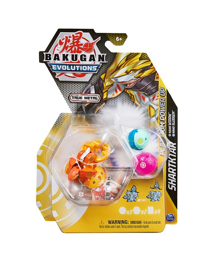 Bakugan Evolutions, Shartktar with Nano Widow and Sludge Platinum Power ...