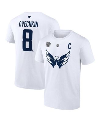 Men's Fanatics Alexander Ovechkin White Washington Capitals 2023 NHL Stadium Series Name and ...