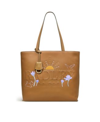 Radley London Museum Street Spring Bulbs Zip Top Medium Tote Bag - Macy's