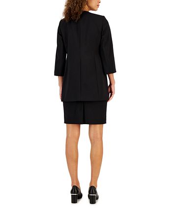 Le Suit Women's 3/4-Sleeve Topper Jacket & Sheath Dress - Macy's