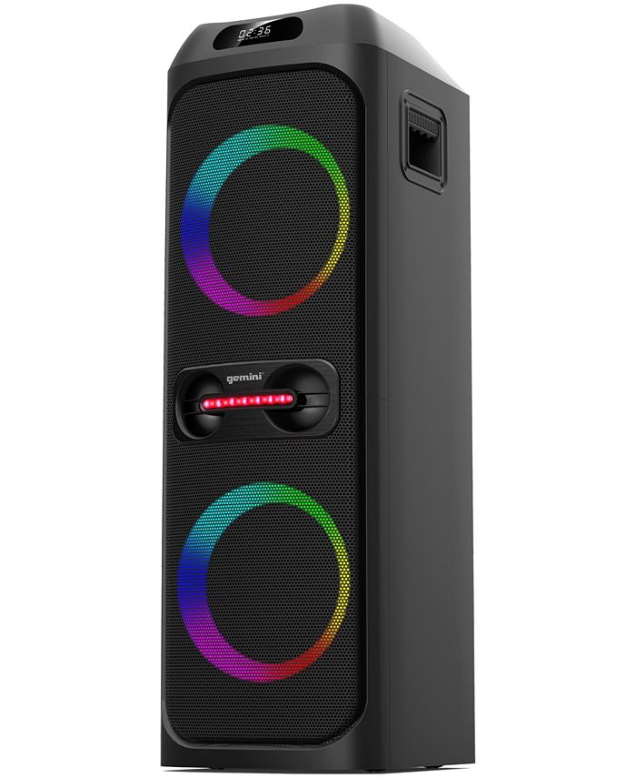 Gemini Bluetooth Speaker System with LED Party Lighting - Macy's