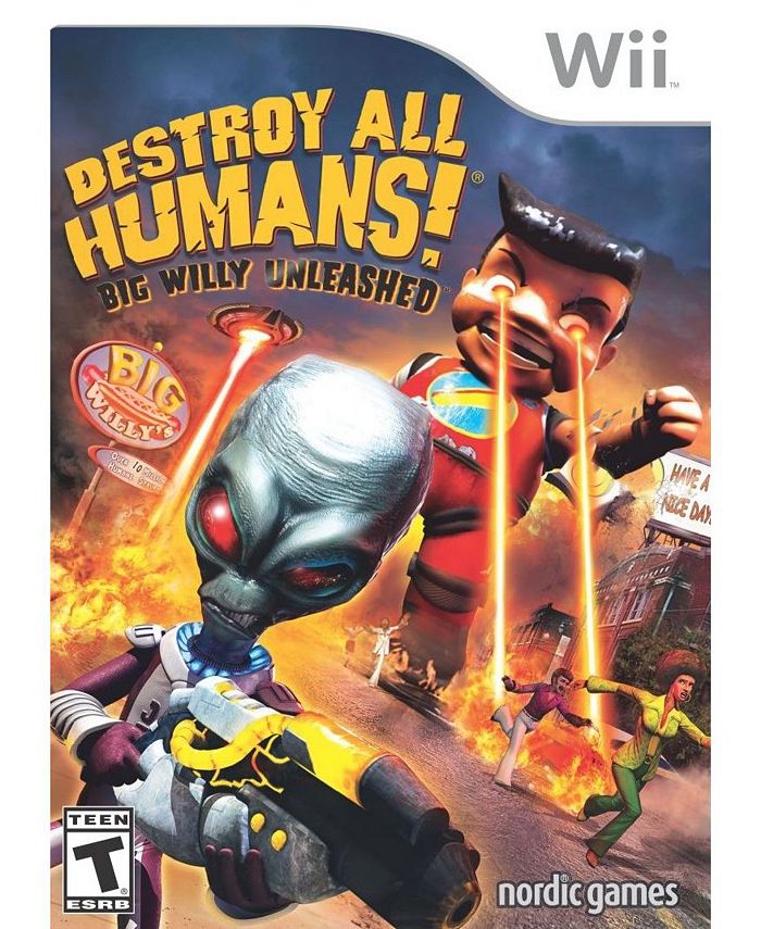 Nordic Games Destroy All Humans: Big Willy Unleashed - Nintendo Wii ...