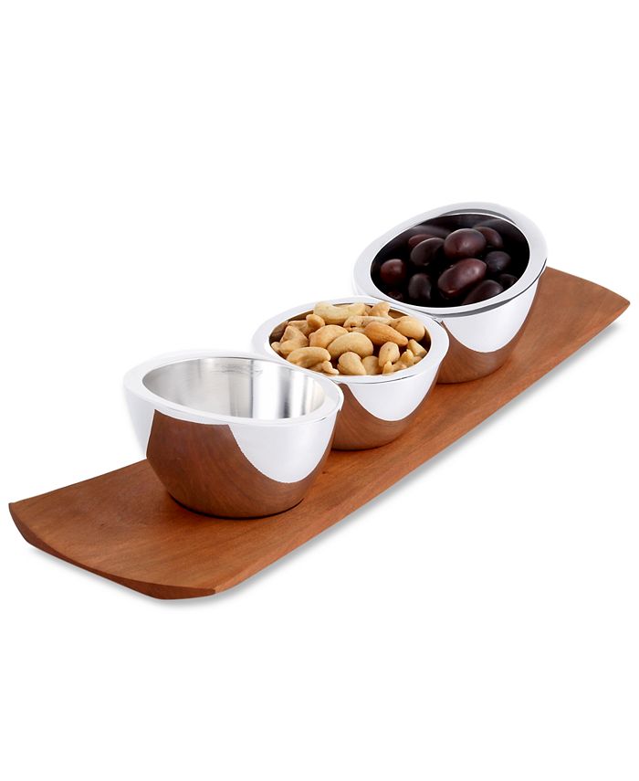 Nambé Nambe Trio Condiment Set - Macy's