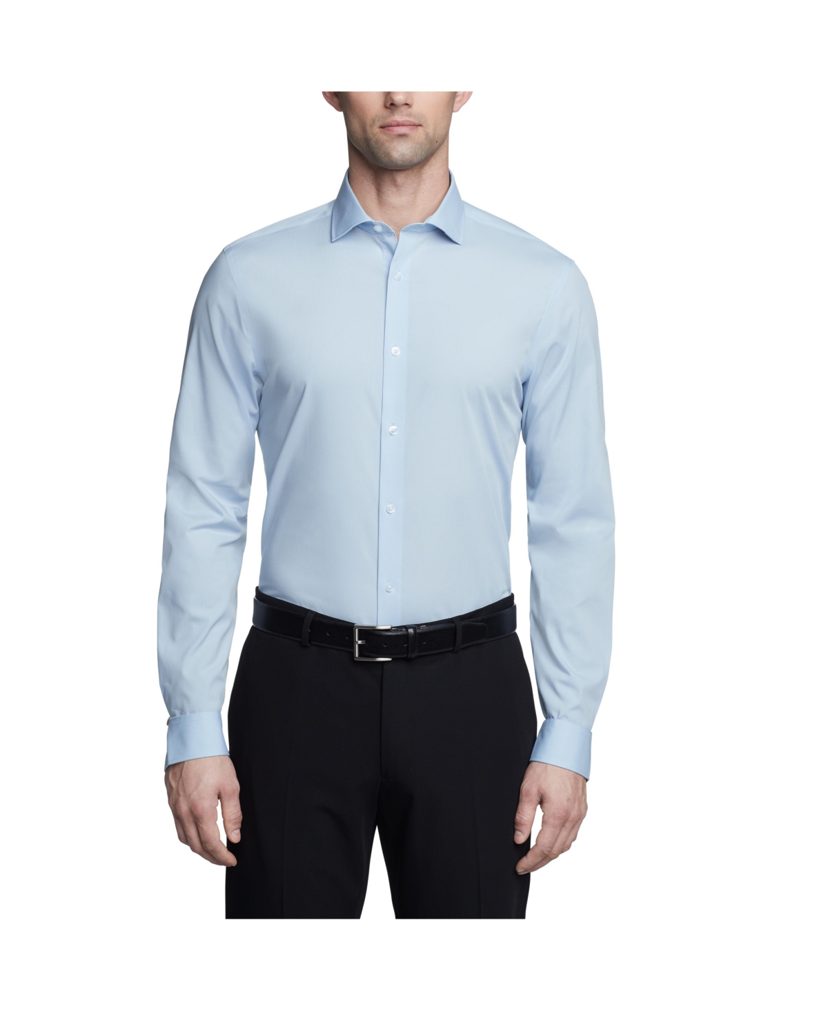 Click here for Calvin Klein Mens Refined Cotton Stretch Slim Fit... prices