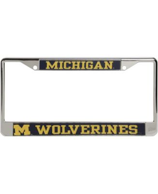Michigan Wolverines Small Over Large Mega License Plate Frame - Macy's