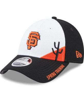 Men's New Era White and Black San Francisco Giants Spring Training Icon ...