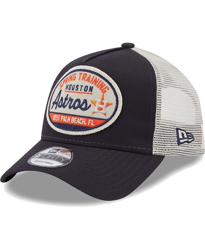 New Era Men's Navy Houston Astros 2023 Spring Training Patch A-Frame ...