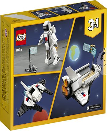 LEGO® Creator 31134 3-in-1 Space Shuttle Toy Building Set - Macy's