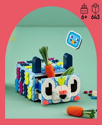 LEGO® DOTS Creative Animal Drawer 41805 Building Set, 643 Pieces - Macy's