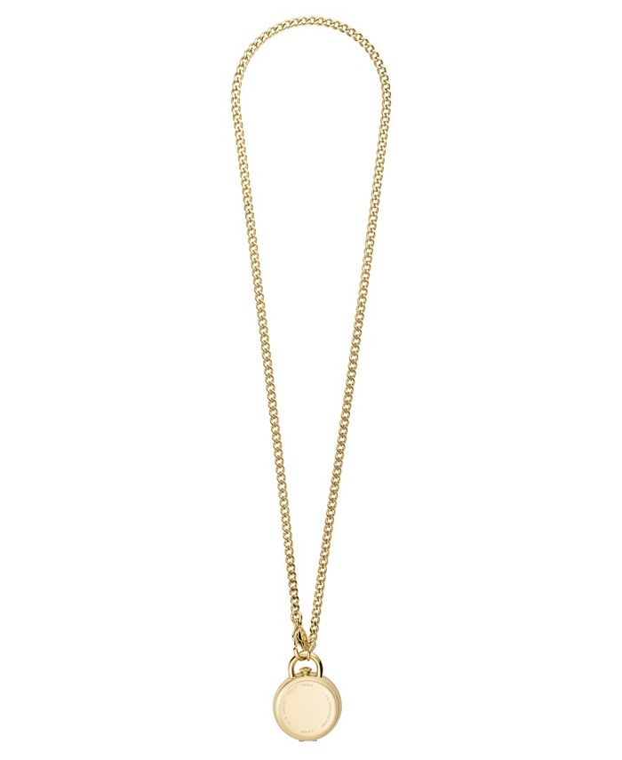 Fossil Women's Jacqueline Three-Hand Gold-Tone Stainless Steel Watch ...