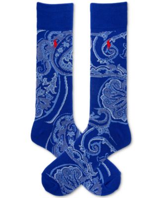 Polo Ralph Lauren Men's Paisley Slack Socks, Single Pair - Macy's