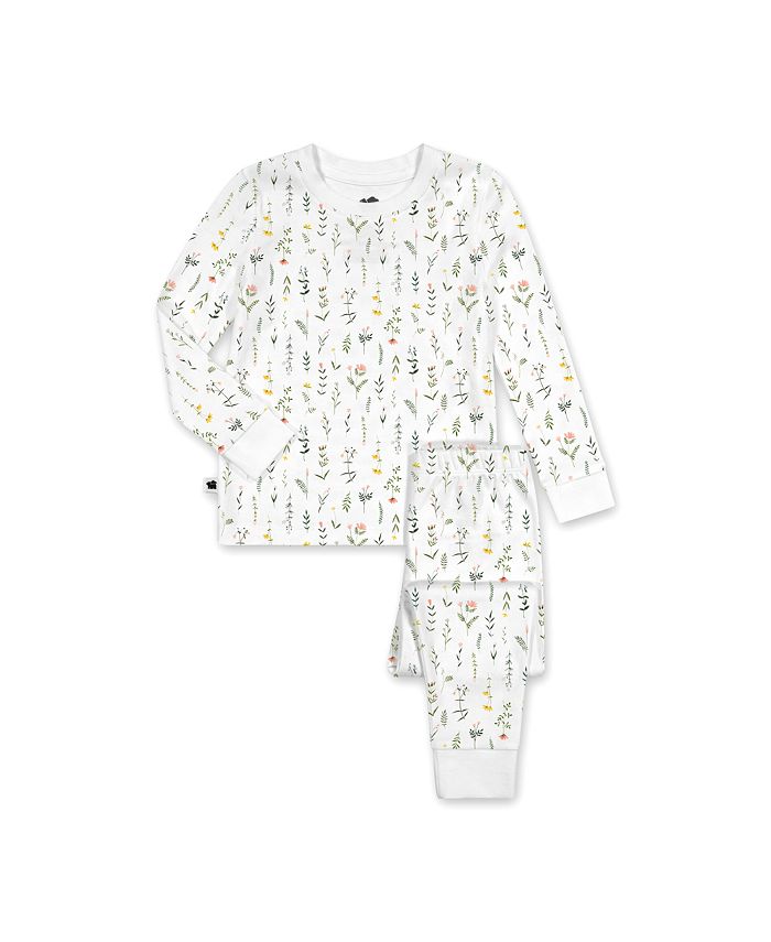 Paper Cape Toddler|Child Girls Pima Cotton, Two Piece Pajama Set - Macy's