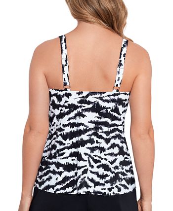 Swim Solutions Women's A-Line Tankini Swimsuit, Created For Macy's - Macy's