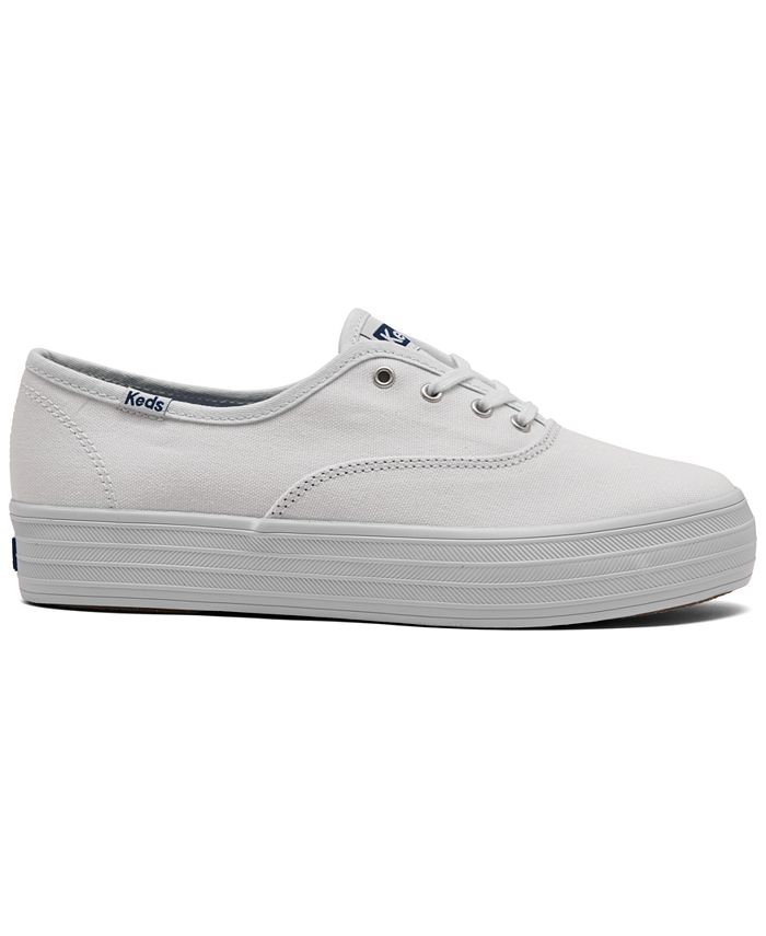 Keds Women's Champion Platform Canvas Casual Sneakers from Finish Line ...