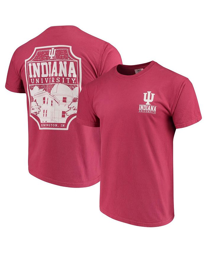 Image One Men's Crimson Indiana Hoosiers Comfort Colors Campus Icon T ...