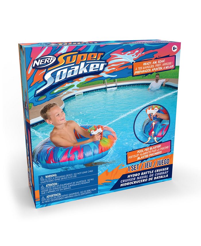 Nerf Super Soaker Hydro Battle Cruiser Ride-on by Wowwee Inflatable ...